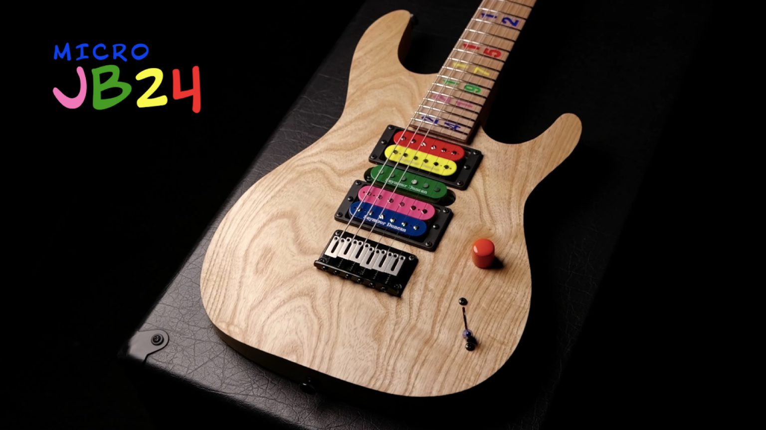 Kiesel Sort La Guitare Signature Micro JB24 Jason Becker Numbers En ...